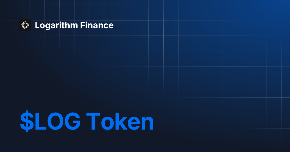 $LOG Token | Logarithm Finance